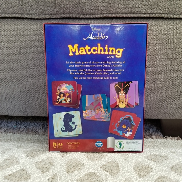 Wonder Forge | Toys | Aladdin Memory Game | Poshmark